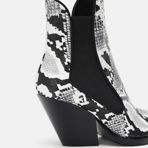 Zara | Shoes | Zara Cowboy Ankle Boots | Poshmark